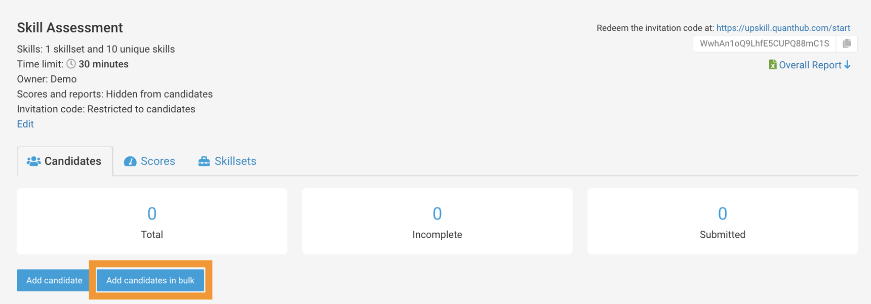 What is a skill analysis?