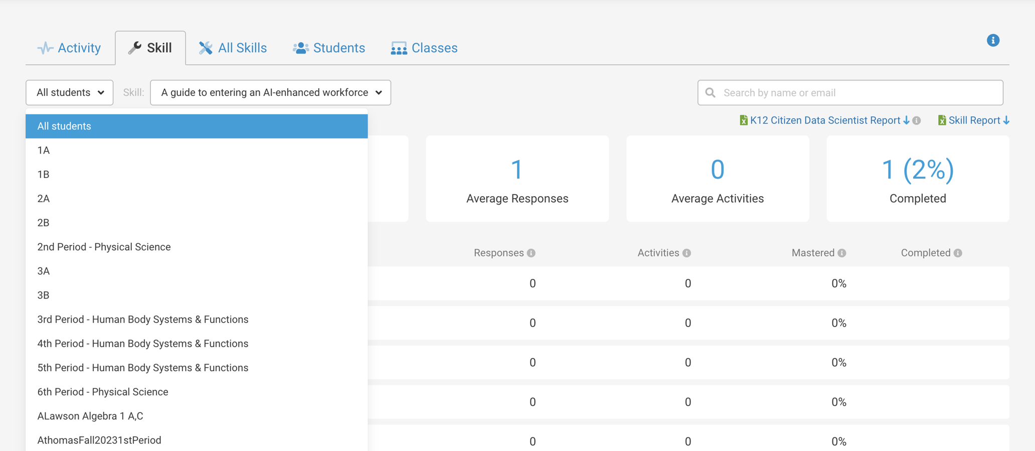 Quick Start Guide for Teachers